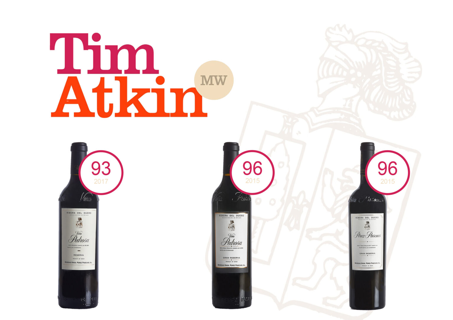 Tim Atkin Master of Wine, Top Ribera del Duero | Viña Pedrosa