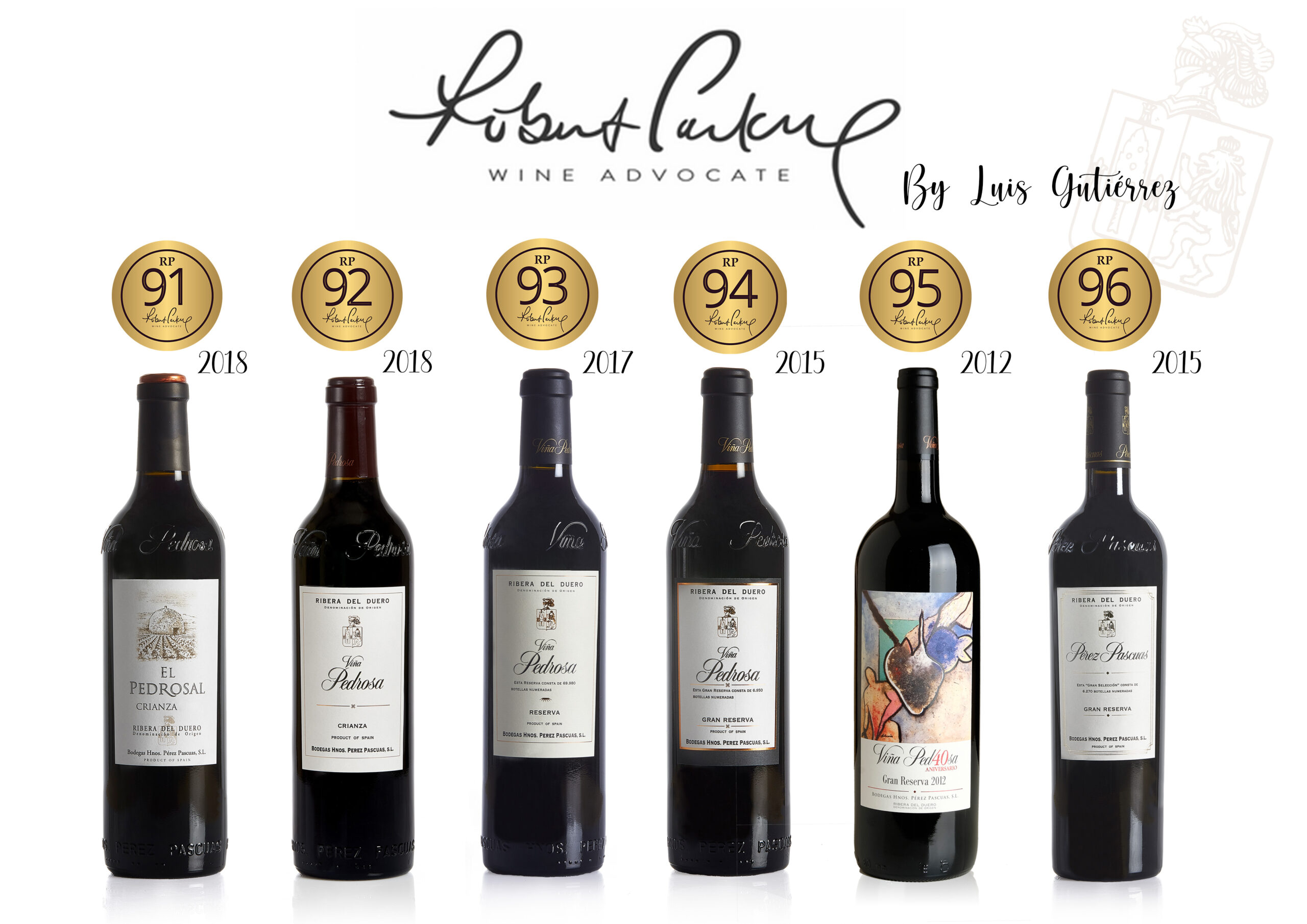 Viña Pedrosa succeed at The Wine Advocate, by Robert Parker