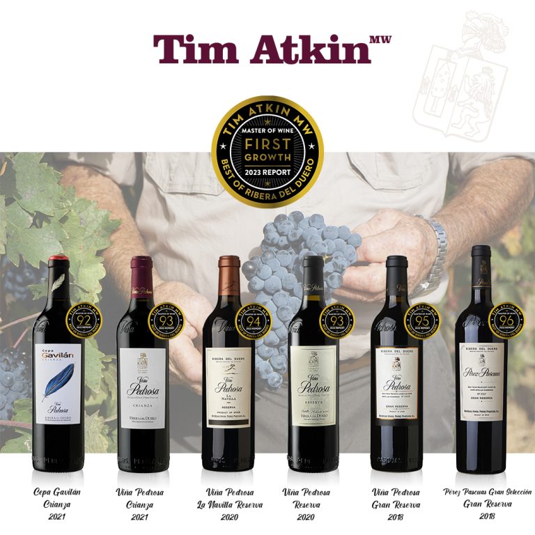Tim Atkin puntúa los vinos de Viña Pedrosa – Pérez Pascuas